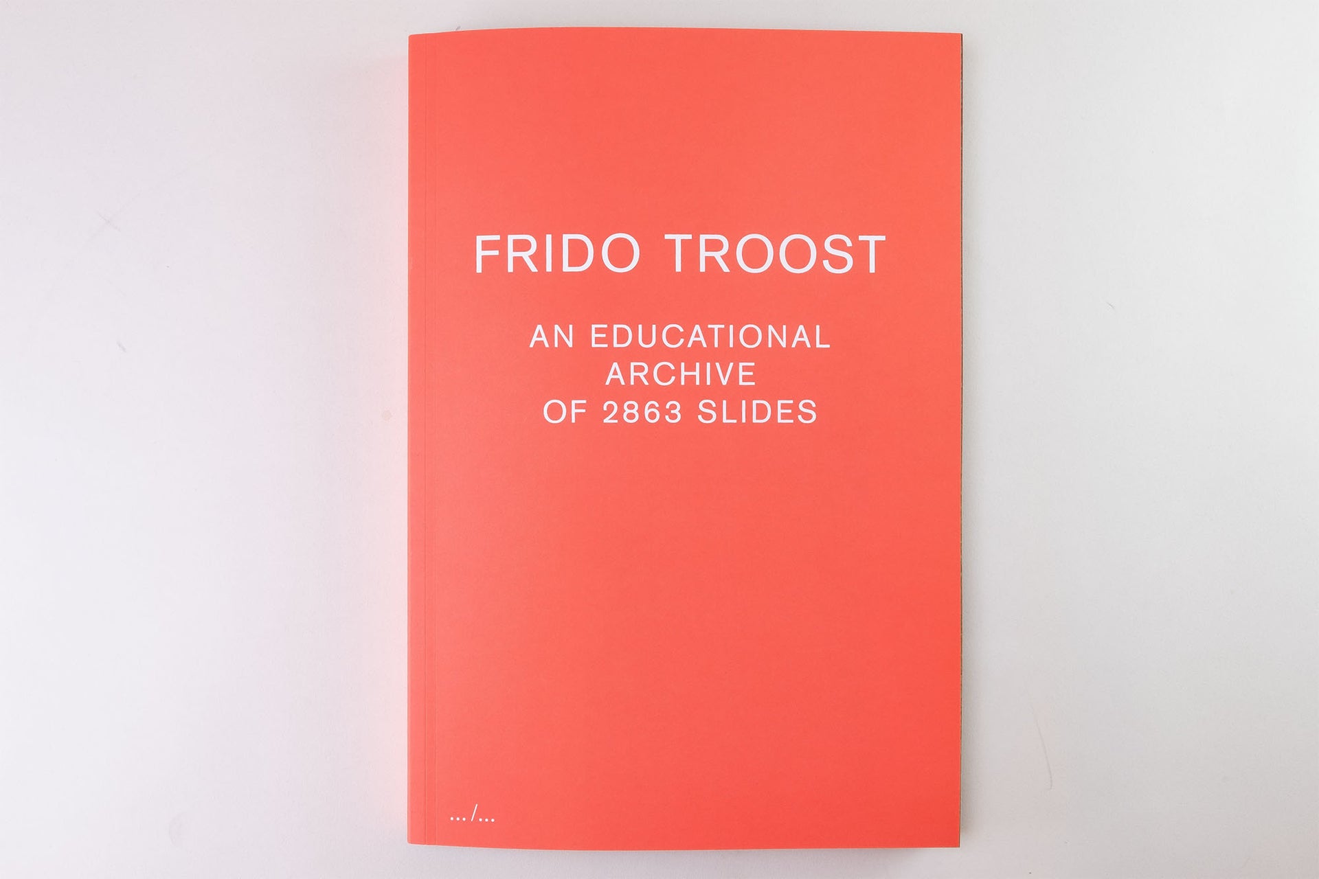 Frido Troost / An Educational Archive of 2863 Slides