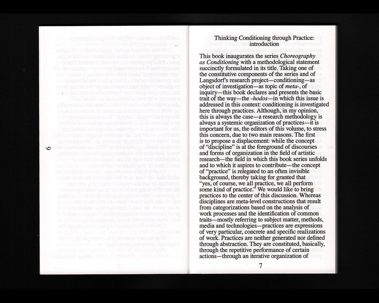 Alex Arteaga and Heike Langsdorf (eds.) / Thinking Conditioning throug