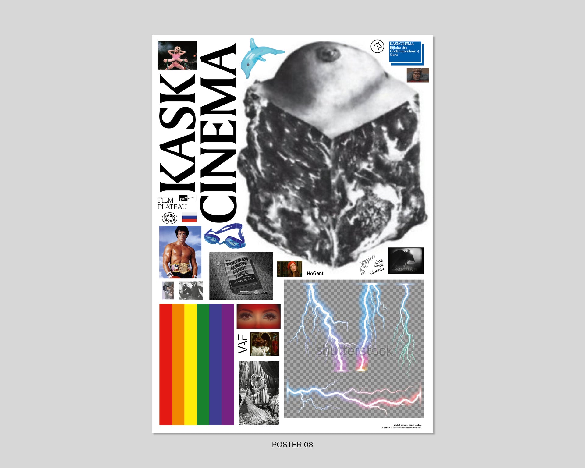 Jurgen Maelfeyt, Kaskcinema / (poster edition)