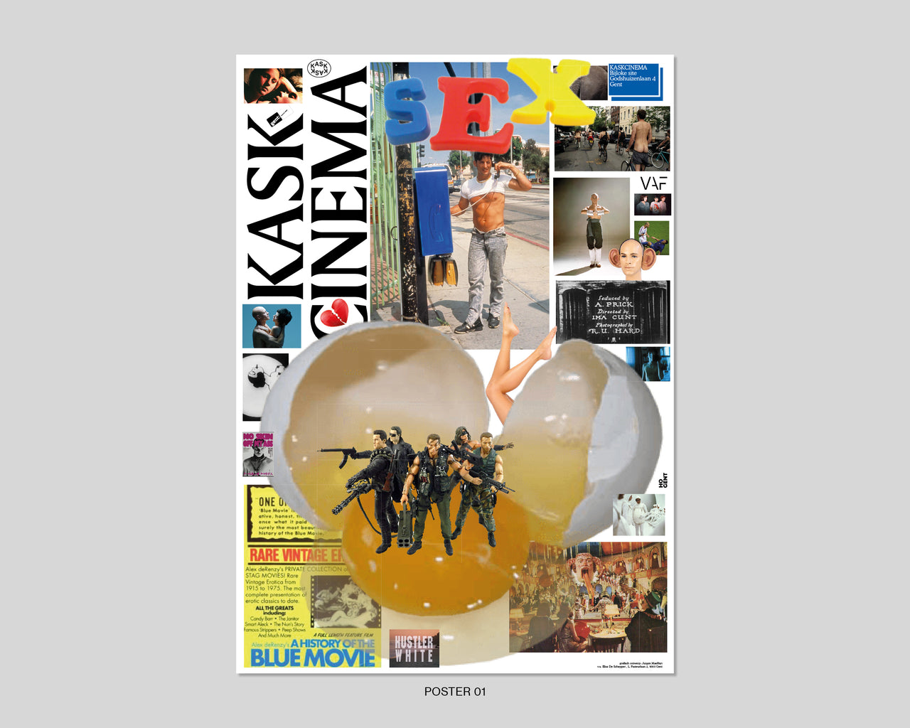 Jurgen Maelfeyt, Kaskcinema / (poster edition)